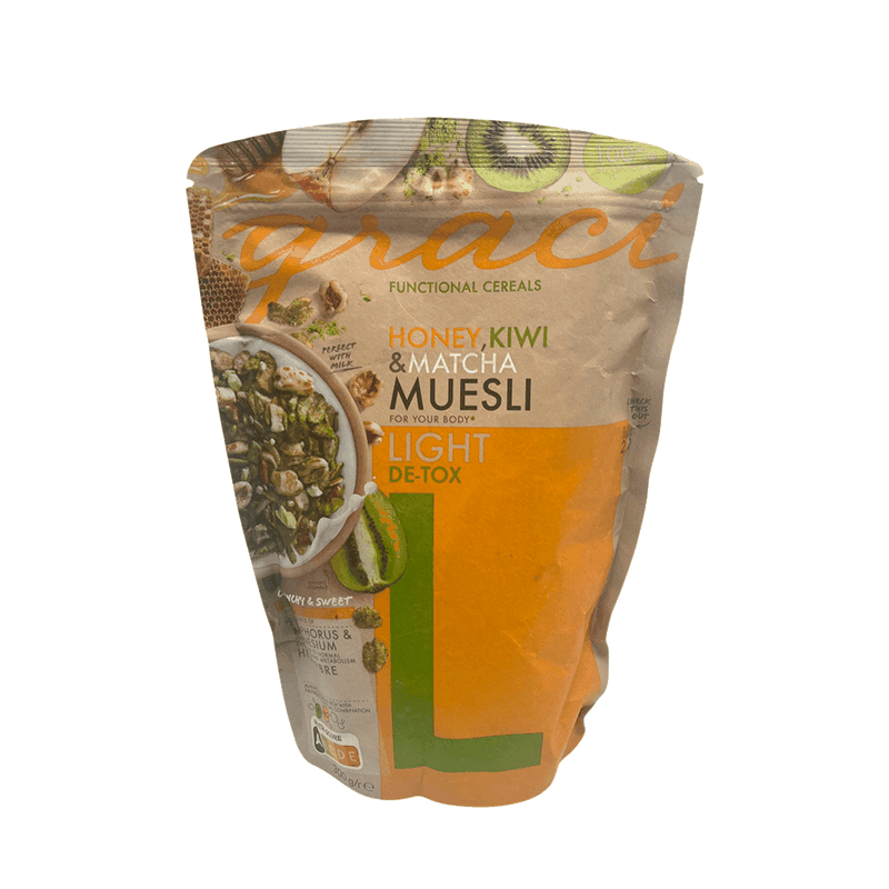 Cereal Orgânico Kiwi Maçã Matcha Mel Graci – 300g - Casa Santa Luzia